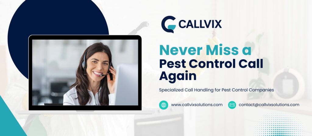 Pest Control Call Answering Service | Callvix Solutions